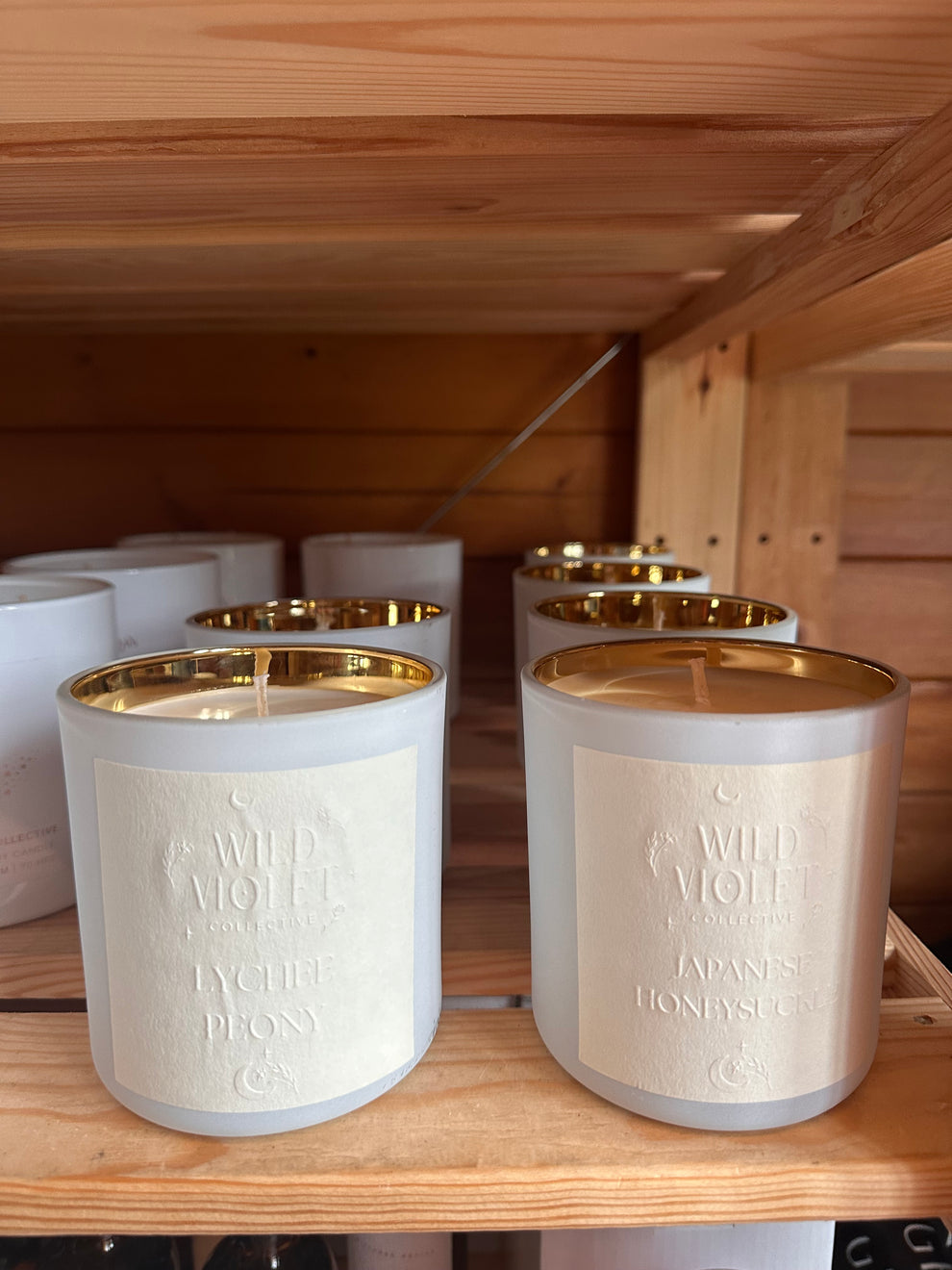 Large Gold Classique Candle – Wild Violet Collective
